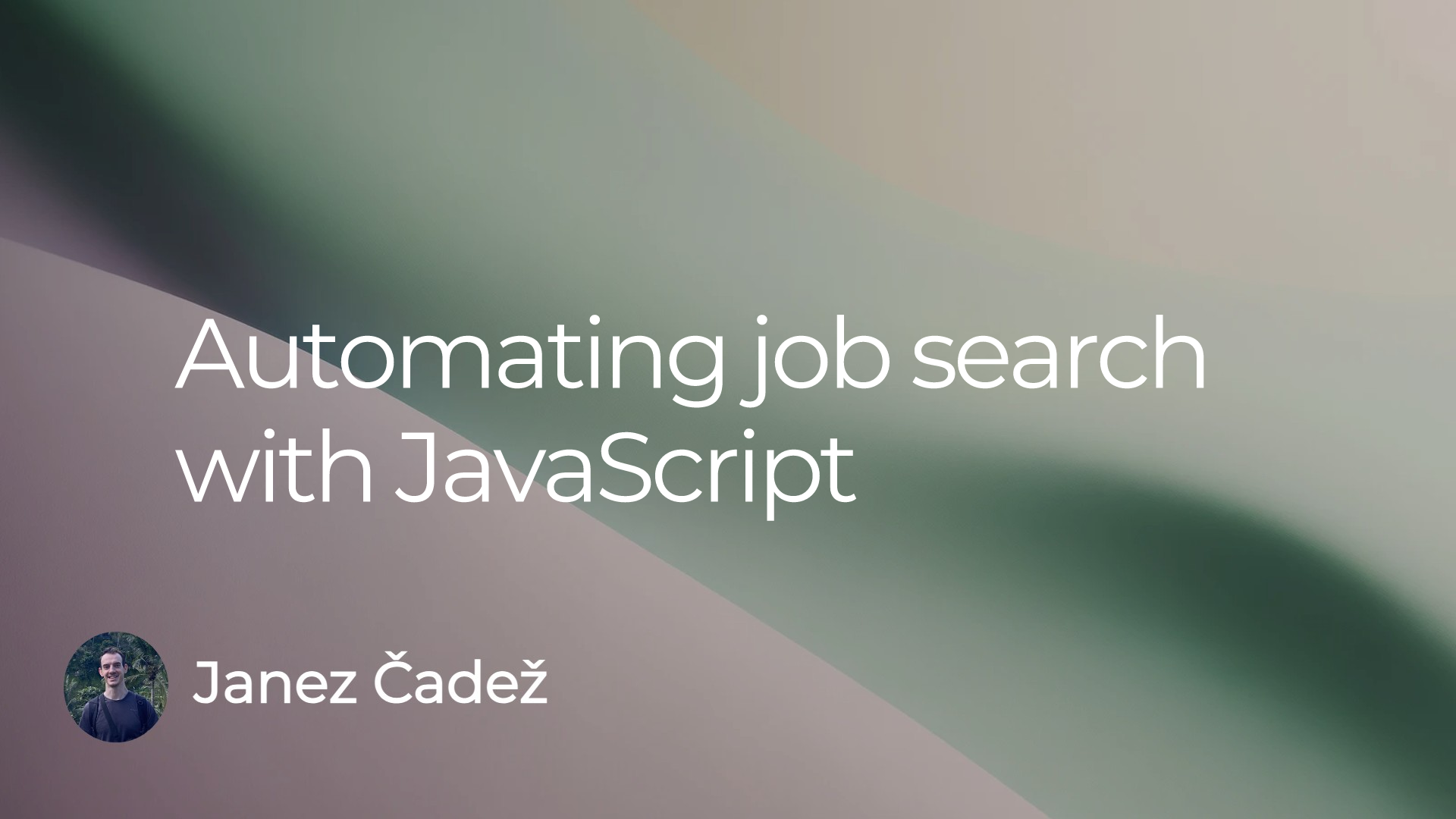 Job Scraper with JavaScript - Janez Tech