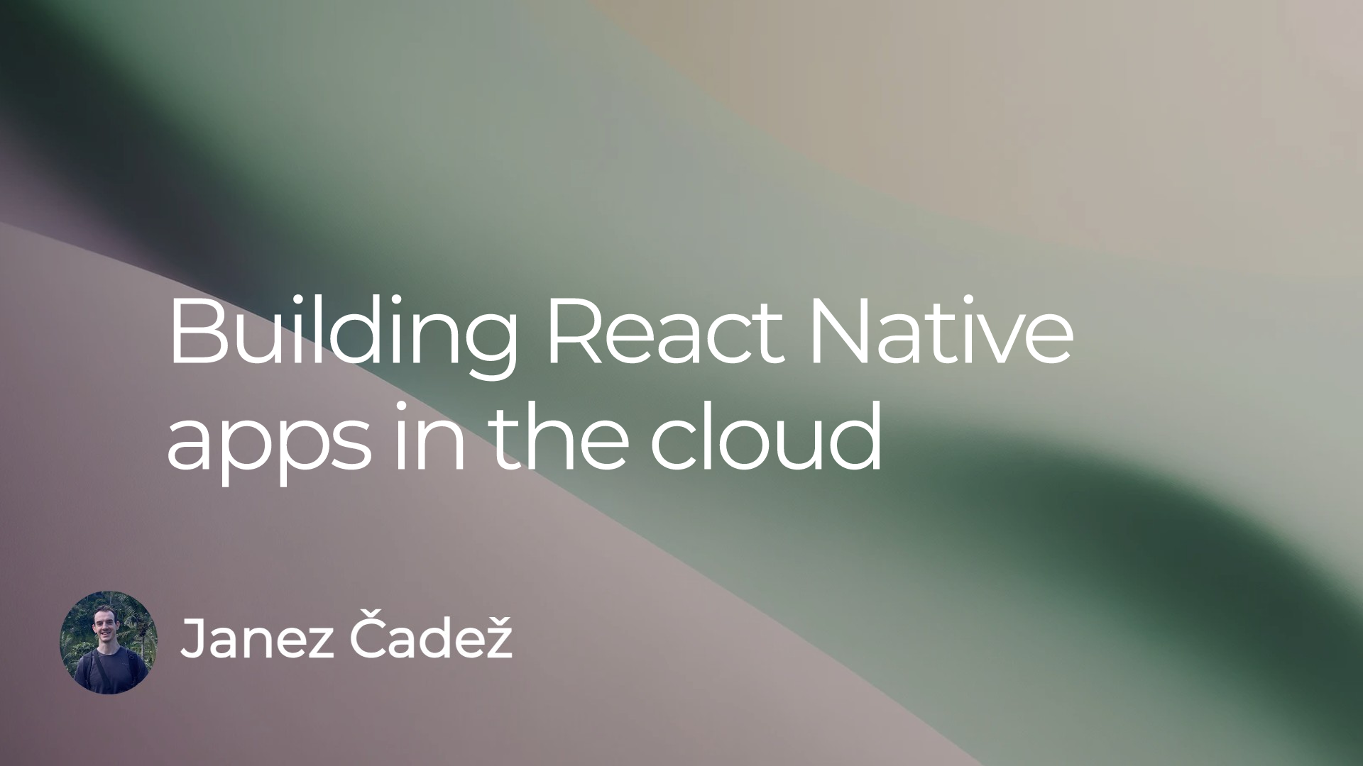 Building React Native Apps In The Cloud Janez Čadež