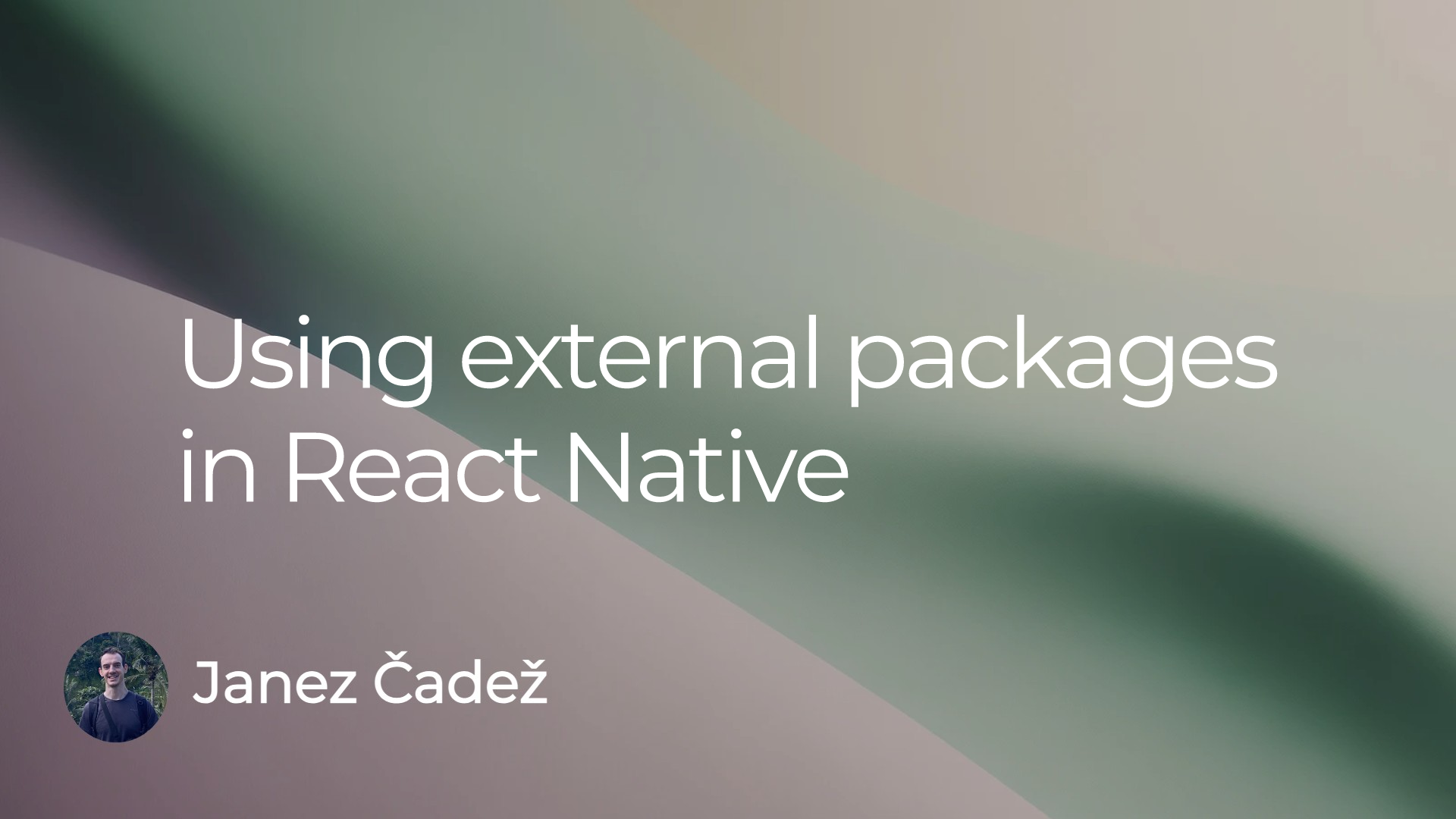 How To Use External Packages In React Native Janez Tech